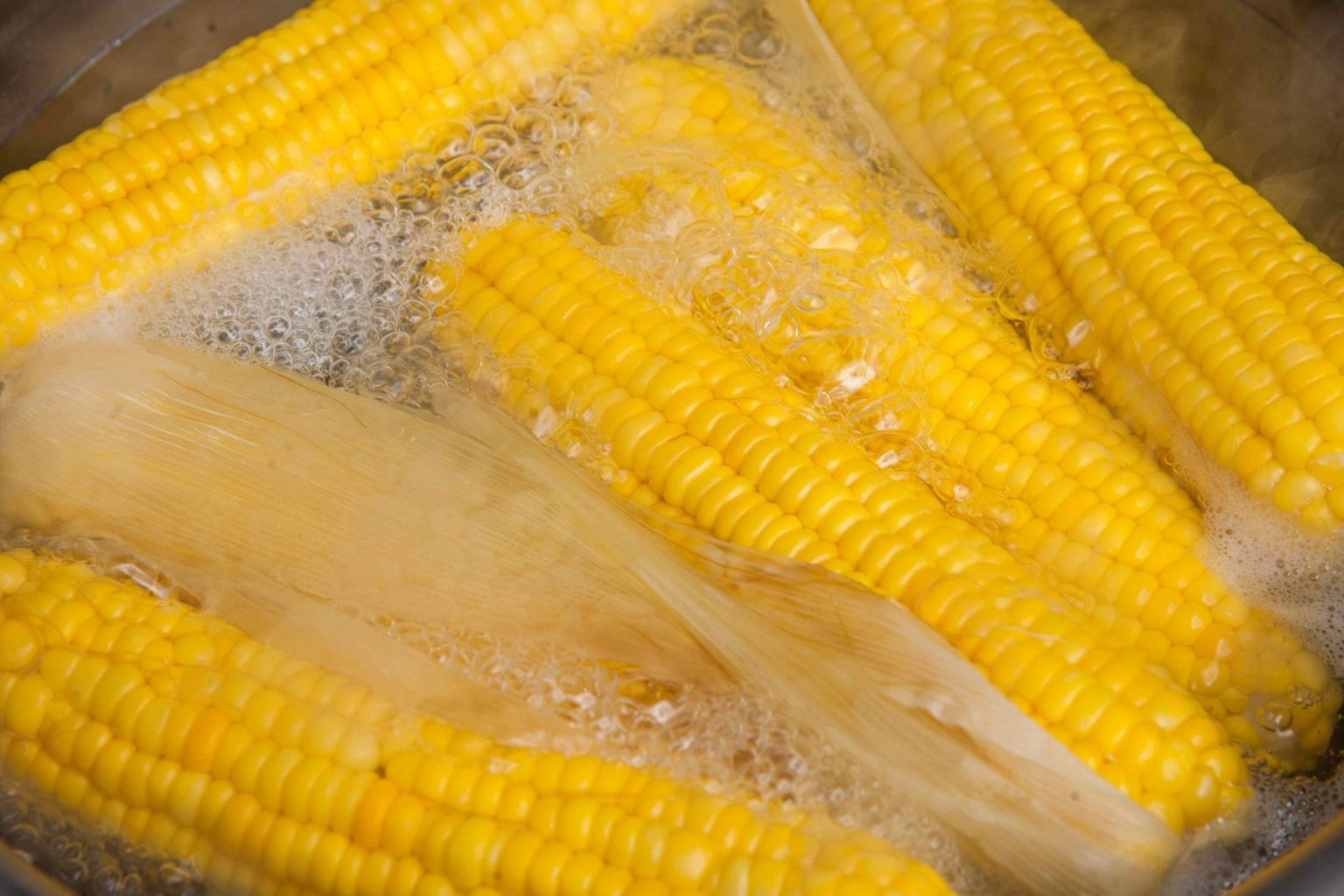 Receita de Milho Cozido na Panela Normal